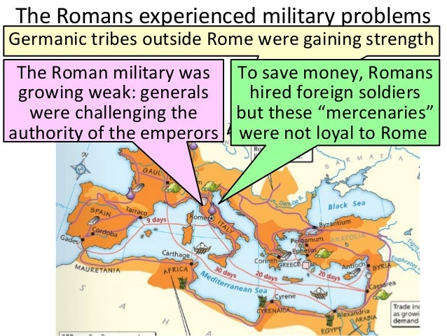 Roman empire lesson 5 fall of rome