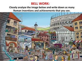 Roman empire lesson 6 roman achievements | PPTX