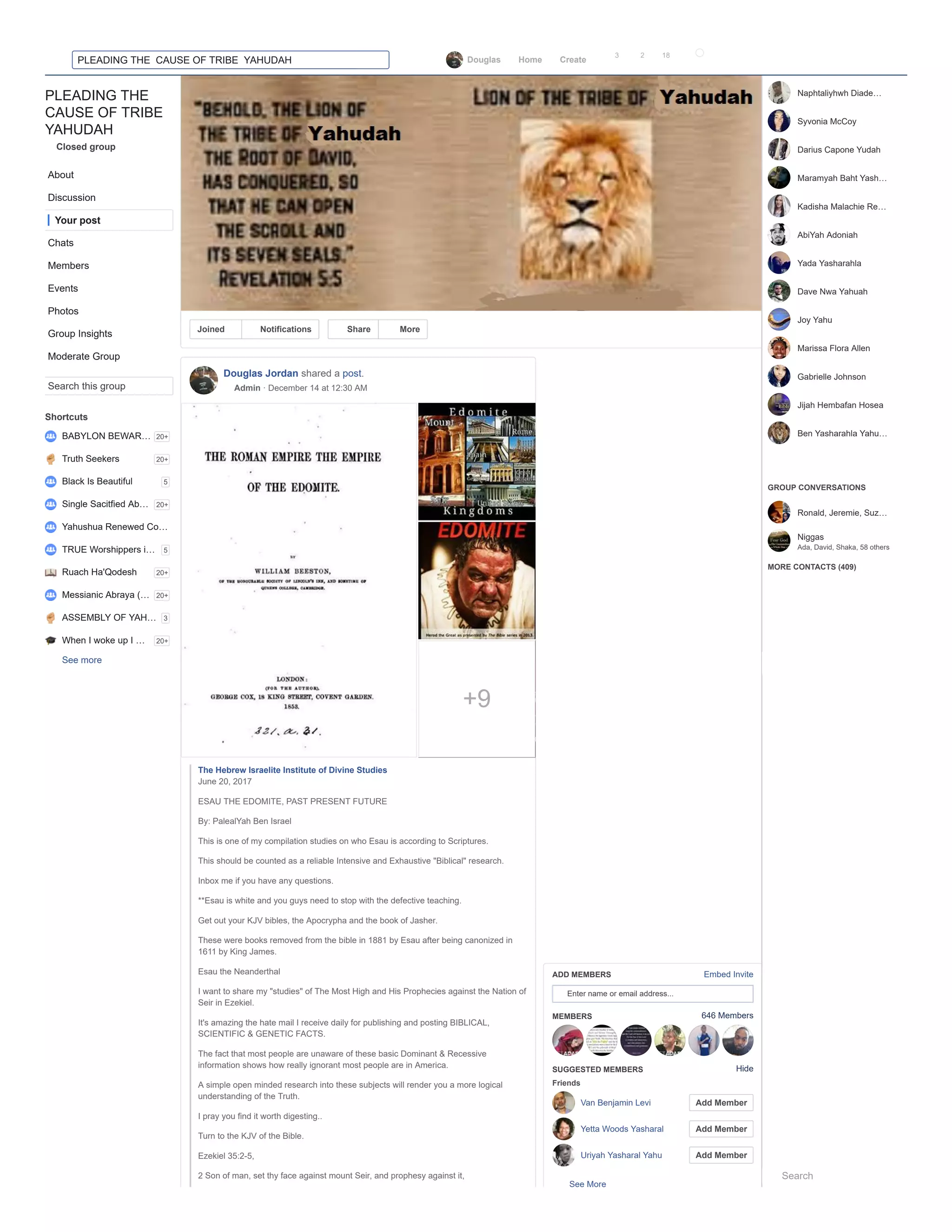 Roman Empire the Empire of the edomites = past present and future | PDF