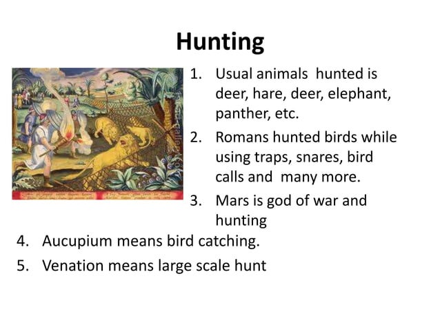 Roman entertainment | PPT