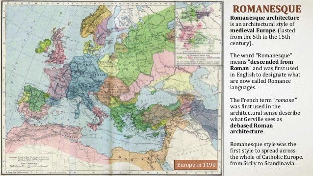Introduction to Romanesque Architecture