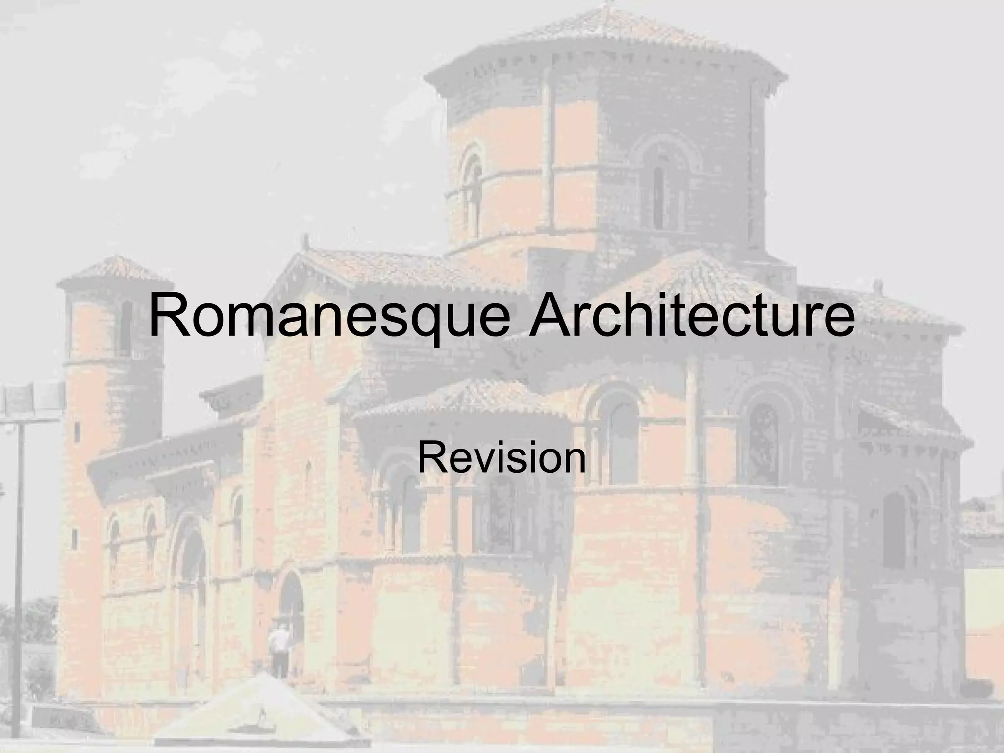Romanesque Architecture | PPT