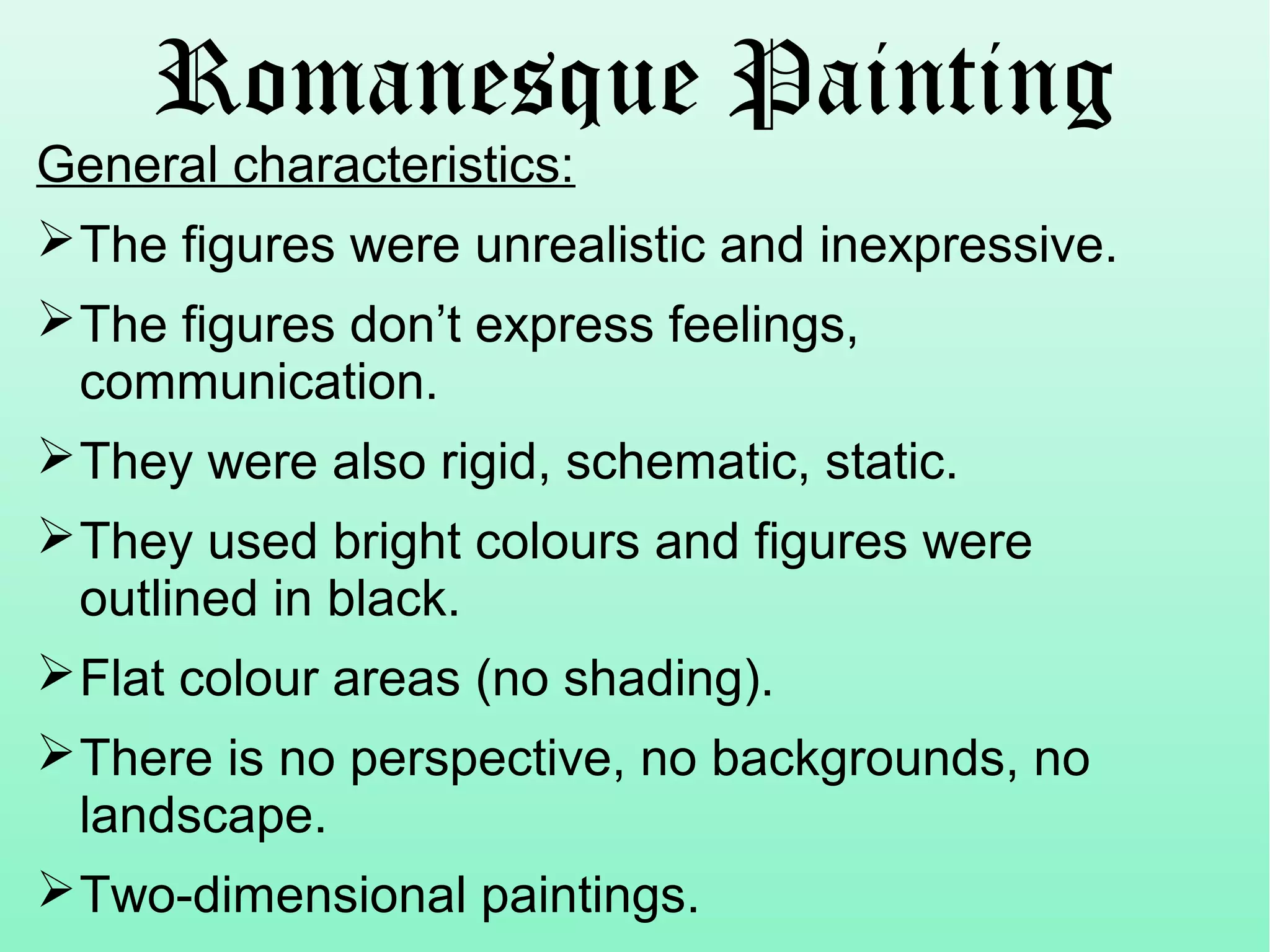 Romanesque painting | PPT