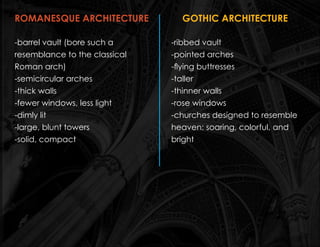 Romanesque Vs Gothic Sculpture