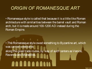 Romanesque Art and Gothic Art | PPT
