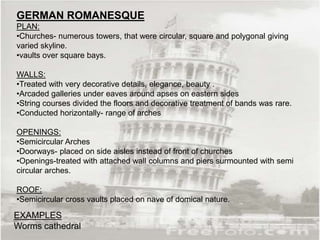 Romanesque arch mins | PPTX