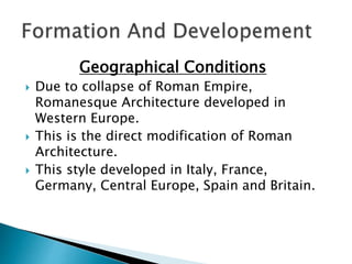 Romanesque architecture | PPTX