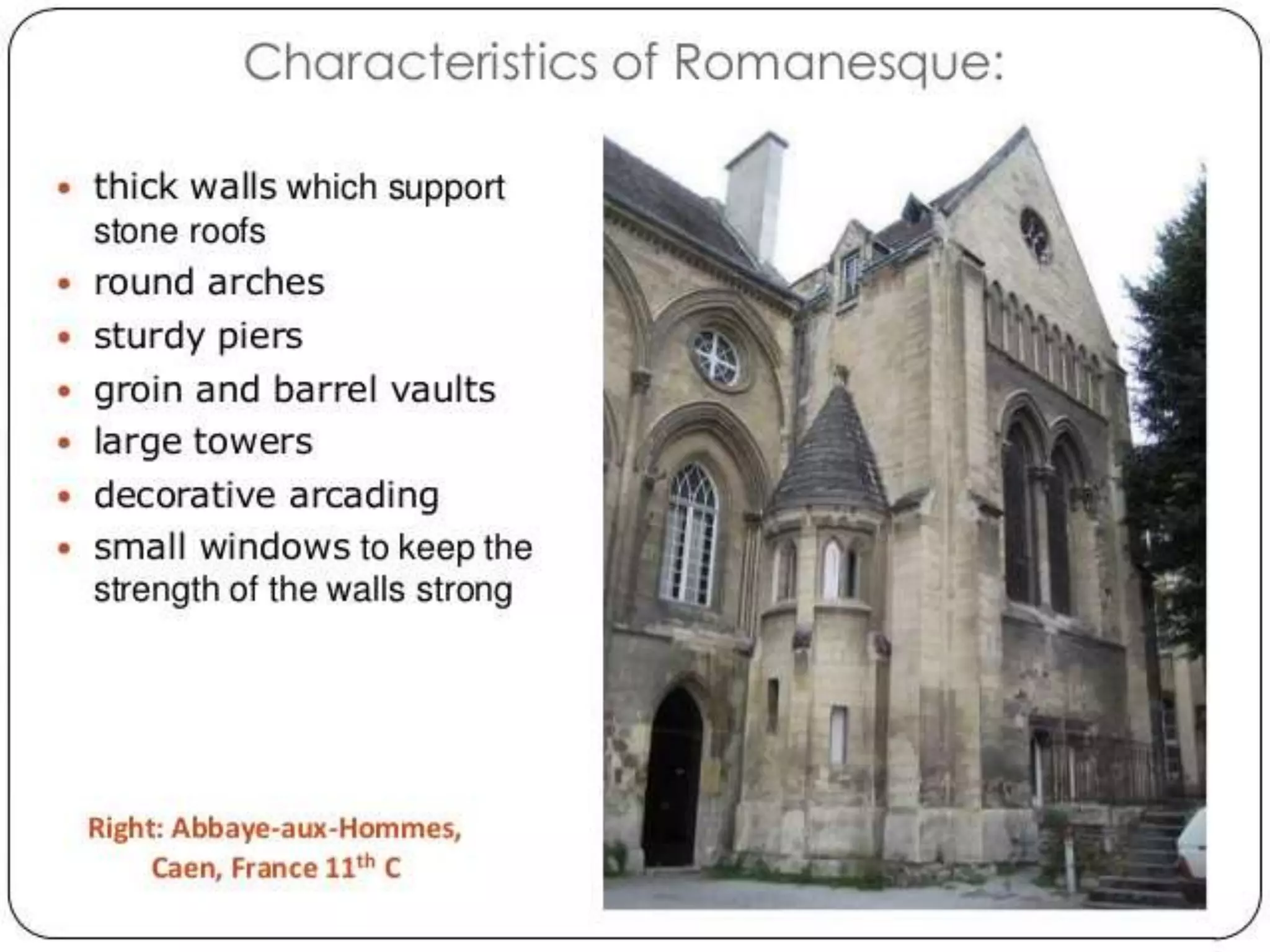 HISTORY: Romanesque Architecture | PPTX