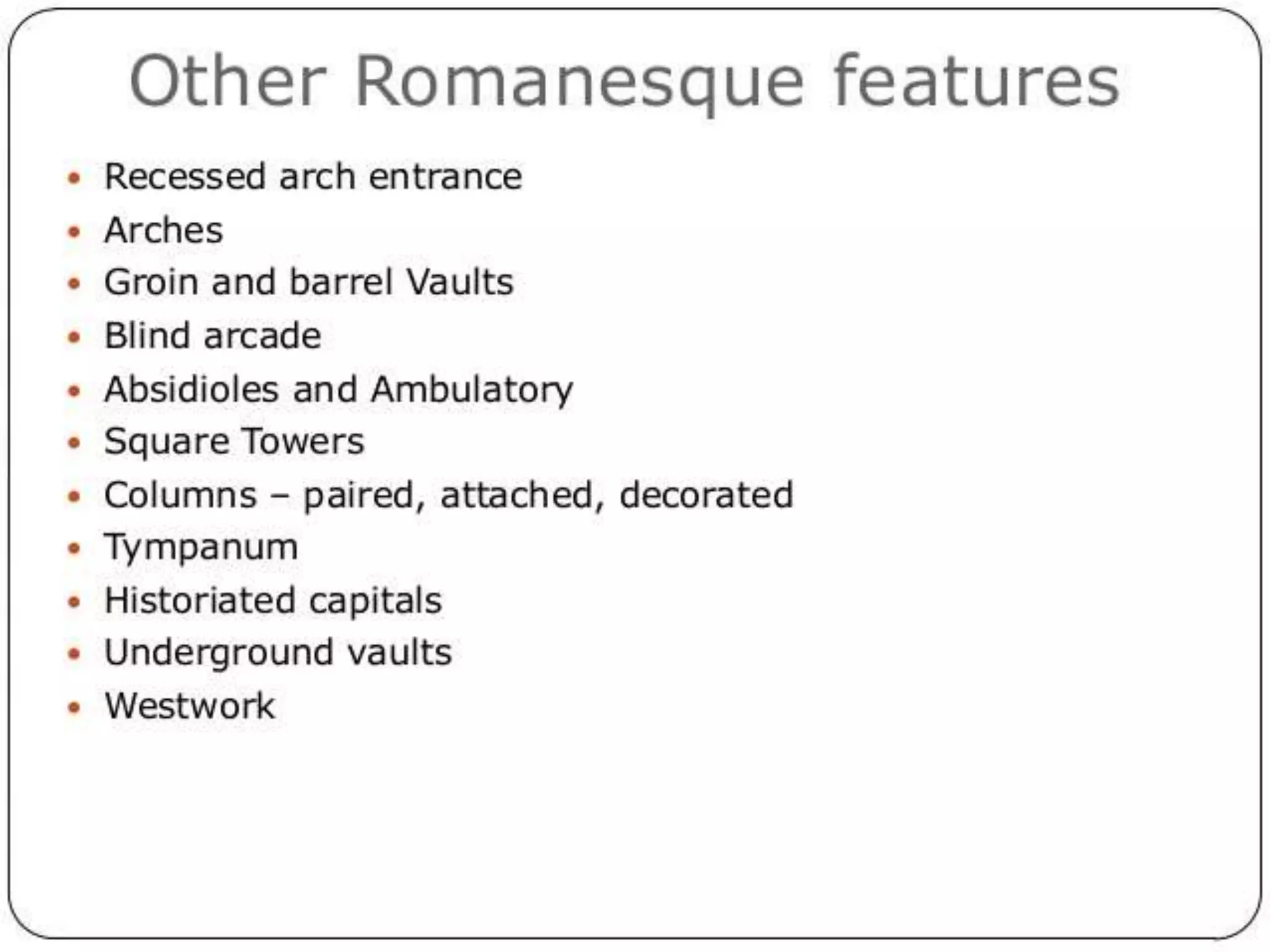 HISTORY: Romanesque Architecture | PPTX