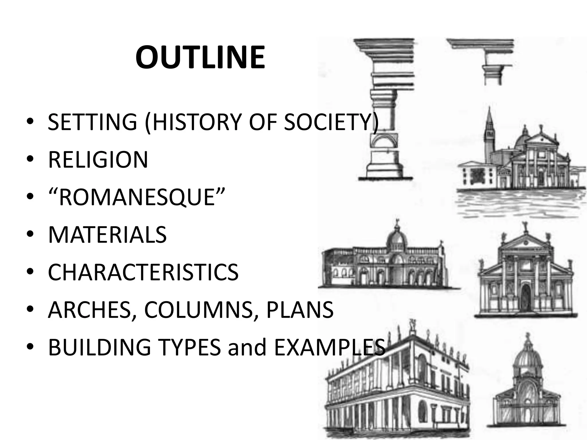 HISTORY: Romanesque Architecture | PPTX