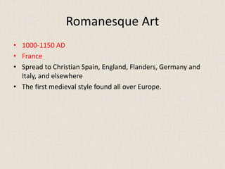 Romanesque art | PPTX