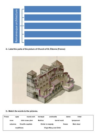 Project Romanesque art | DOCX | Christianity | Religion & Spirituality