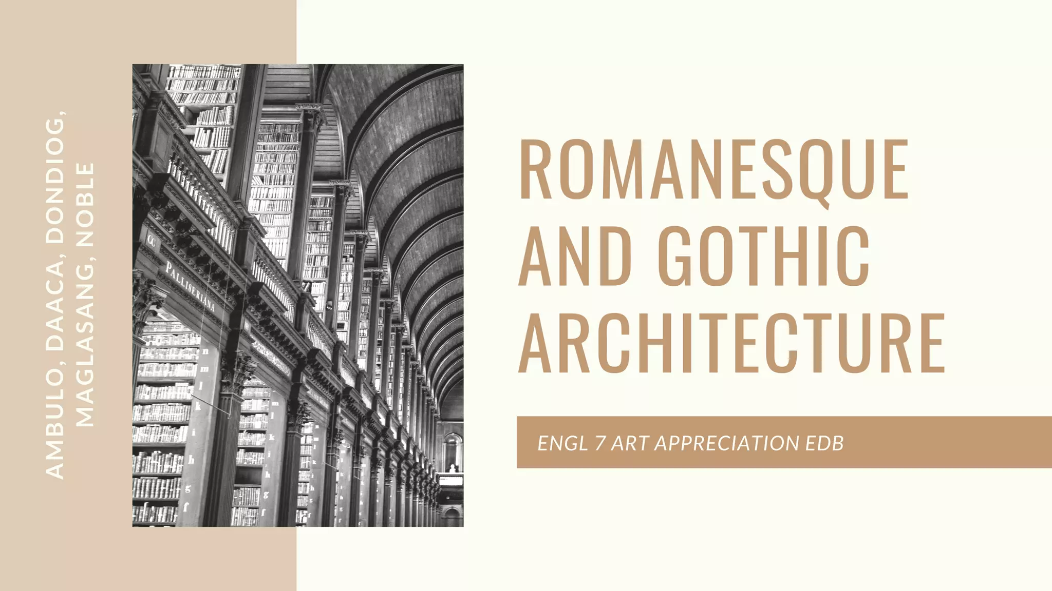 Romanesque vs. Gothic architecture | PPT
