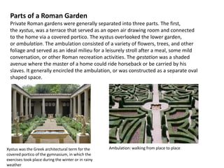 Roman gardens | PDF