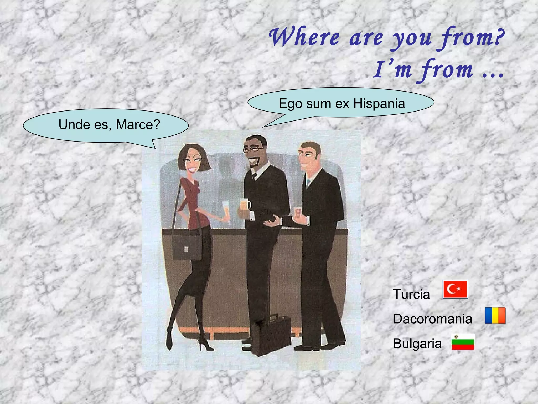 Roman greetings | PPT