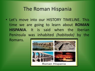 Roman hispania | PPTX