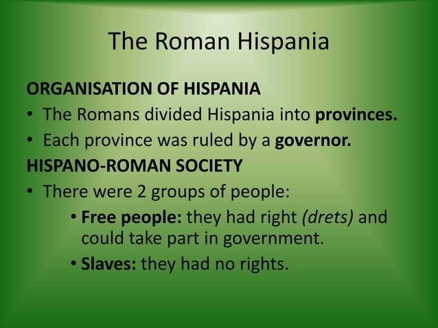 Roman hispania | PPT