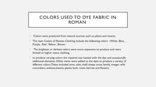 roman history of traditional costume ppt. | PPTX | Women\'s Outerwear ...