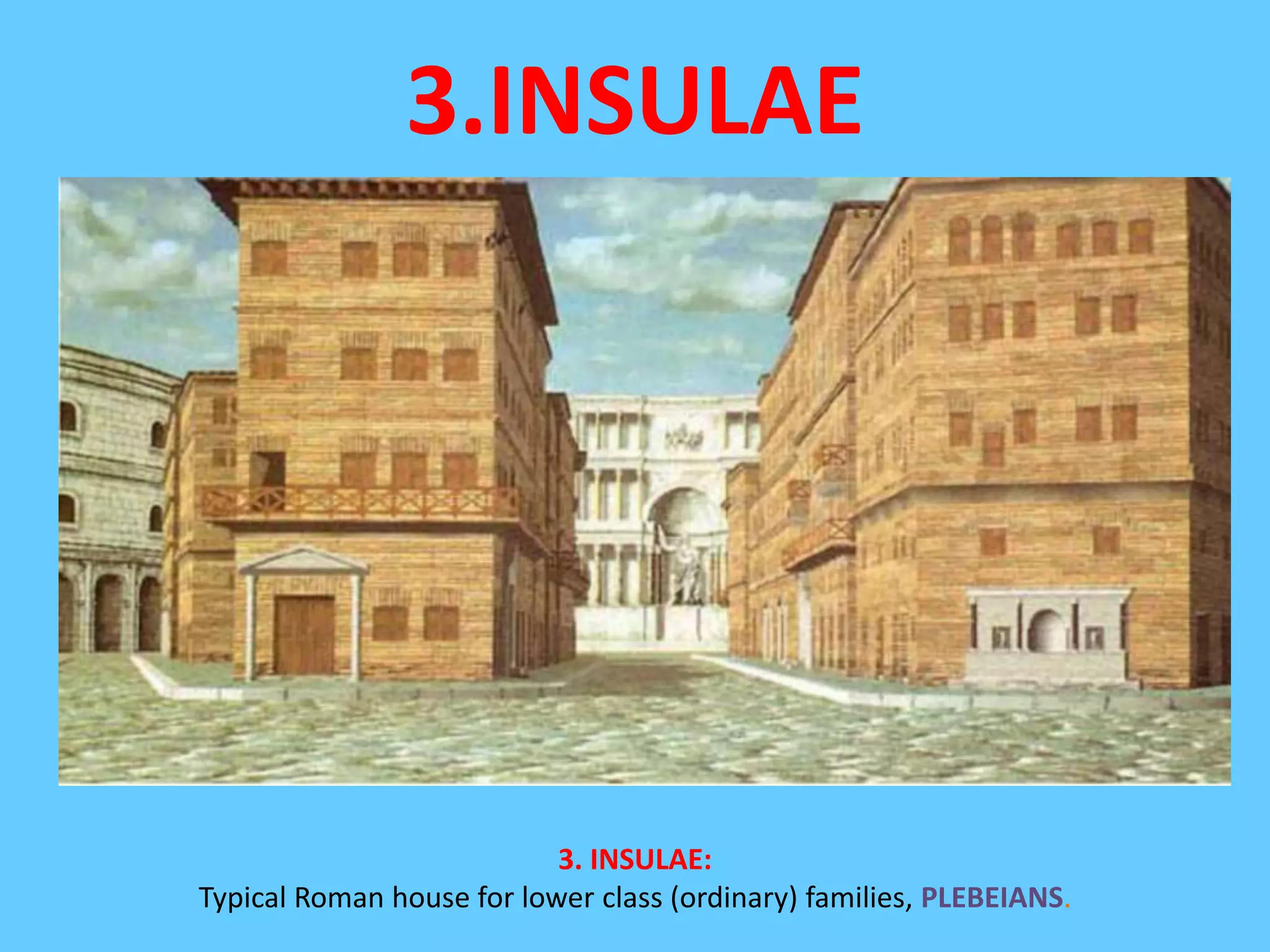 Roman houses | PPTX