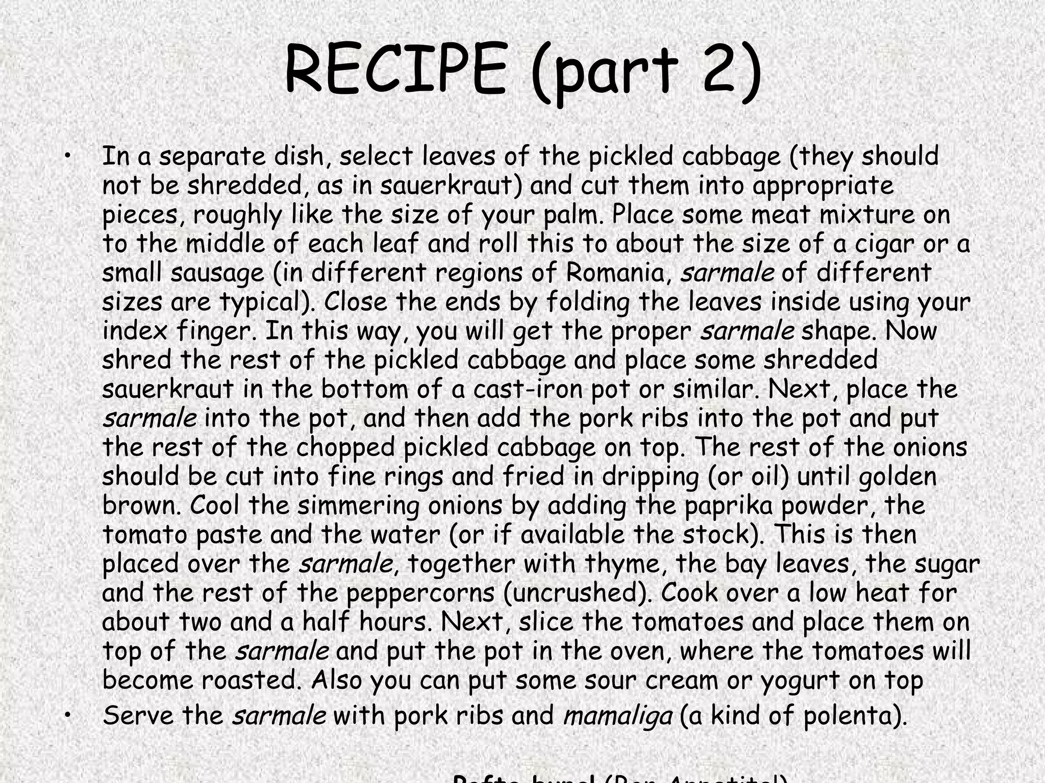 Banat- The 5 Senses | PPT