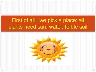 Romania - How to Set up a School Garden - a manual | PPTX