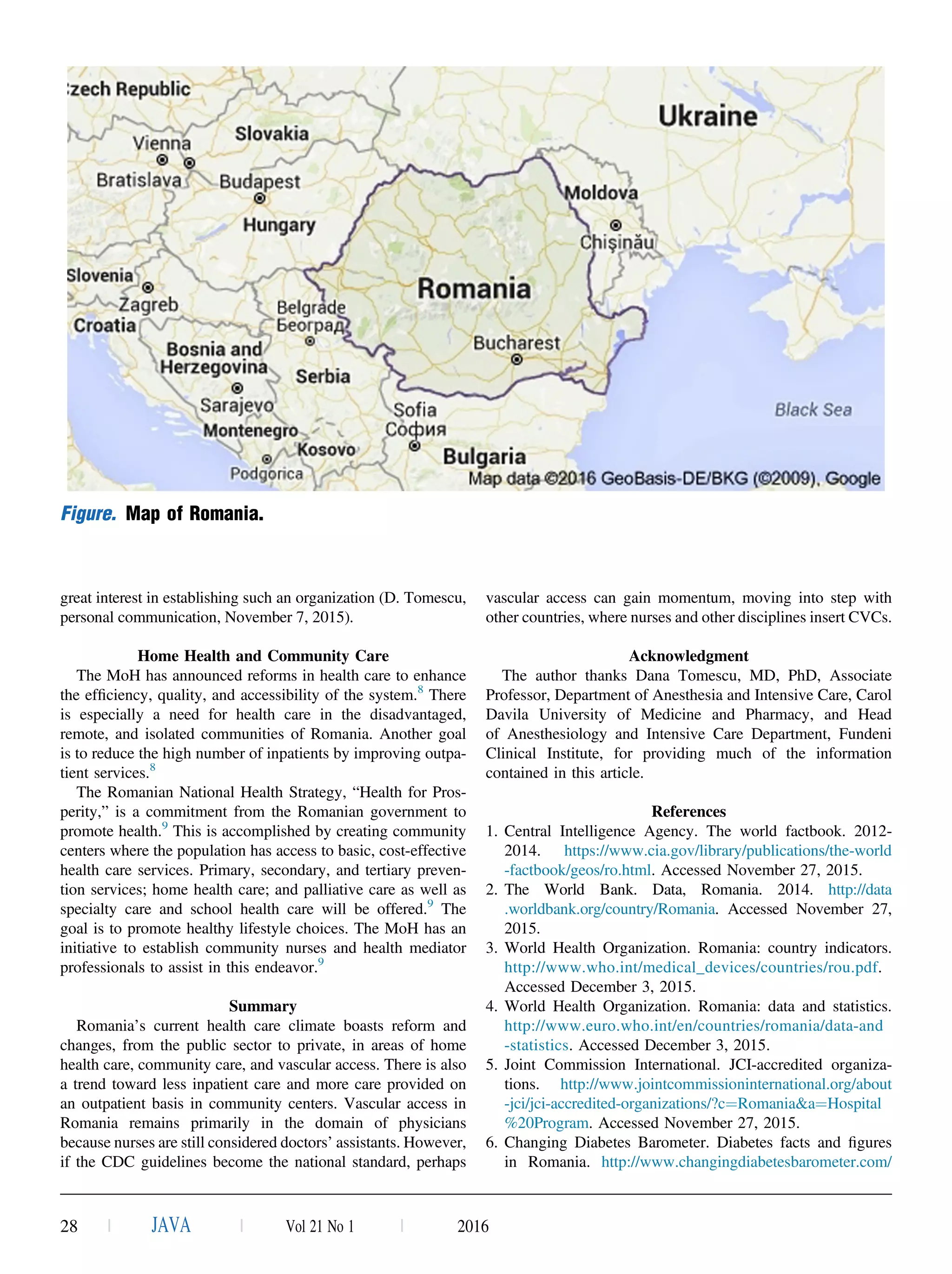 Healthcare in Romania: Highlights and Future Direction | PDF