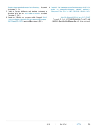 Healthcare in Romania: Highlights and Future Direction | PDF