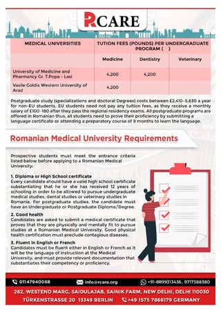 Romania Brochure | PDF