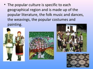 The cultural identity and the ethnic structure of the Romanian people | PPT