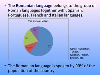 The cultural identity and the ethnic structure of the Romanian people | PPT