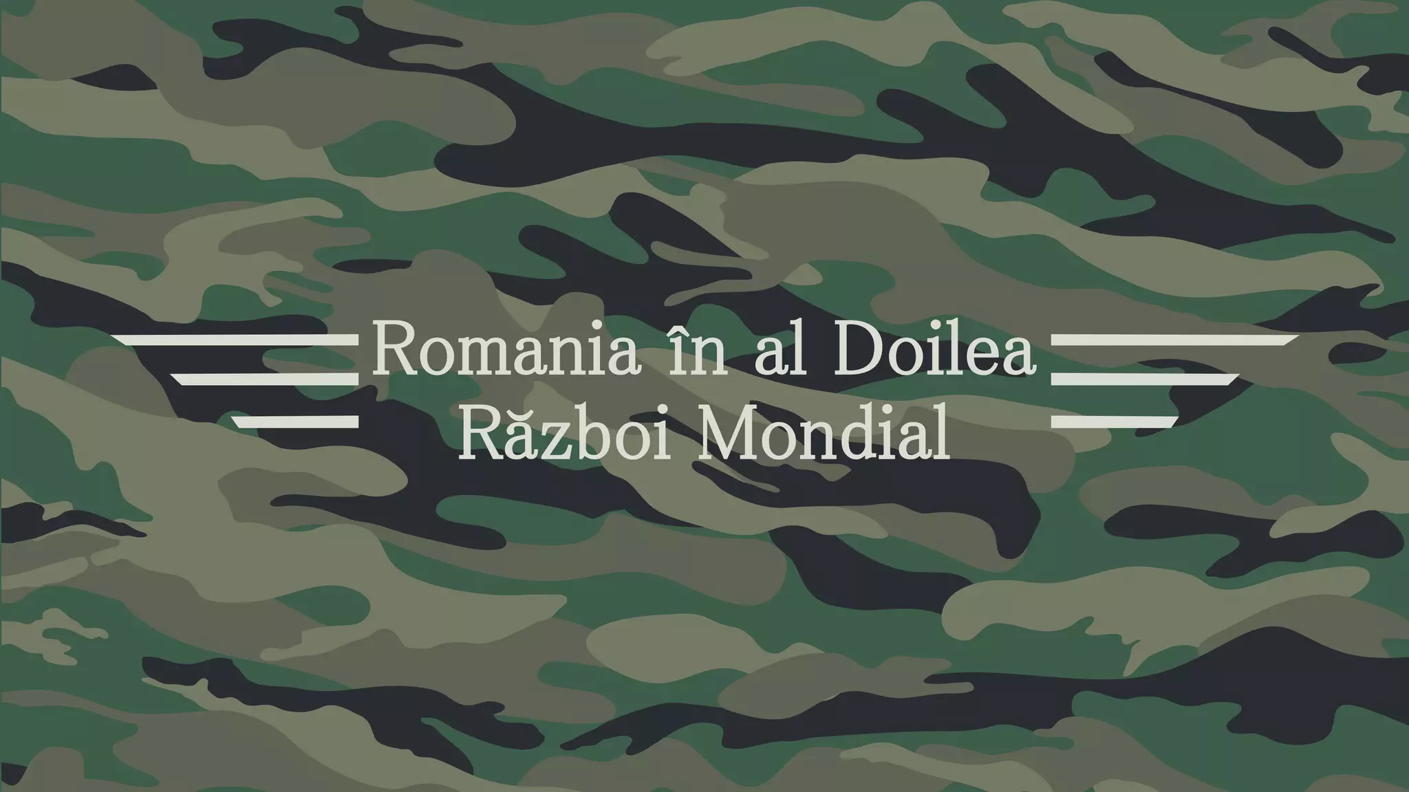 Romania in al doilea razboi mondial | PPTX