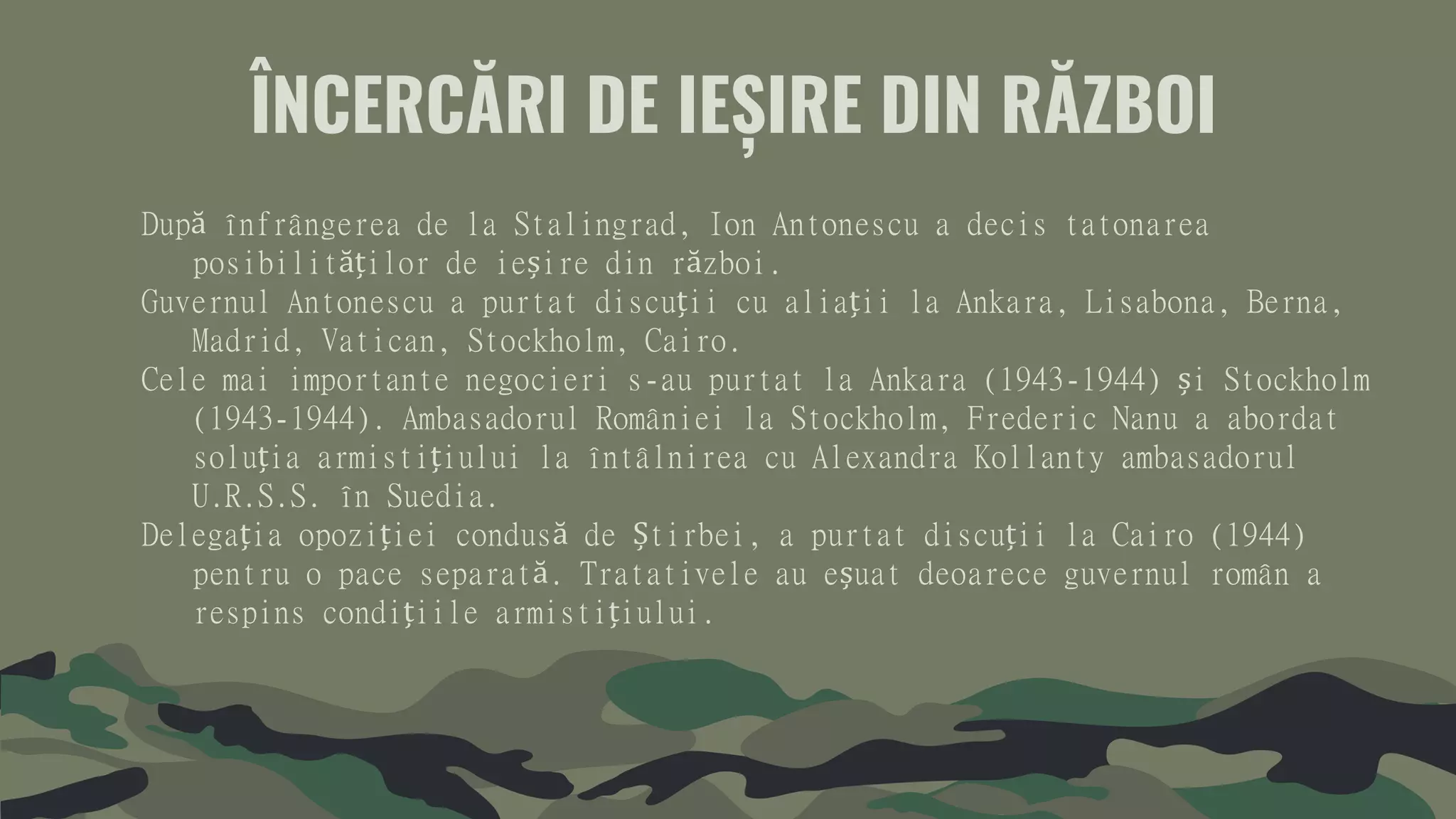 Romania in al doilea razboi mondial | PPTX