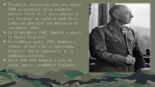 Romania in al doilea razboi mondial | PPTX
