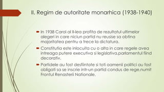 Romania in perioada interbelica | PPTX