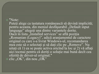 Romania Keyboard | PPTX