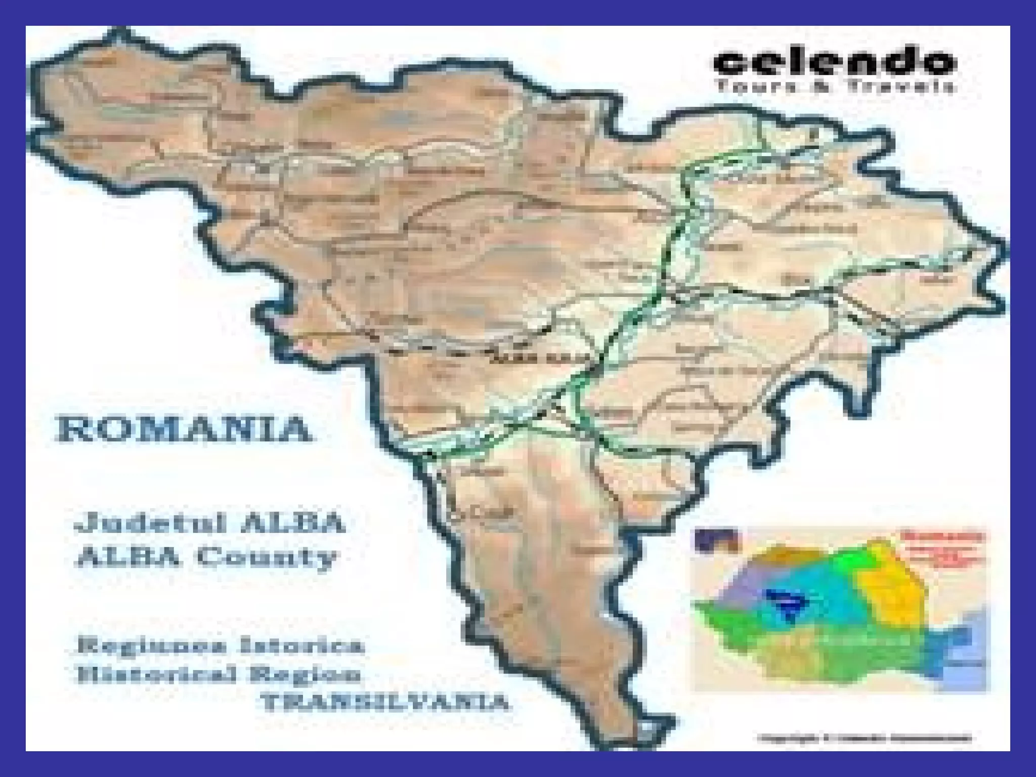 Romania Maps | PPT