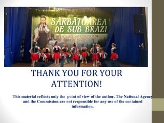 Music and dances as a teaching strategy in Romania KA2 | PPT