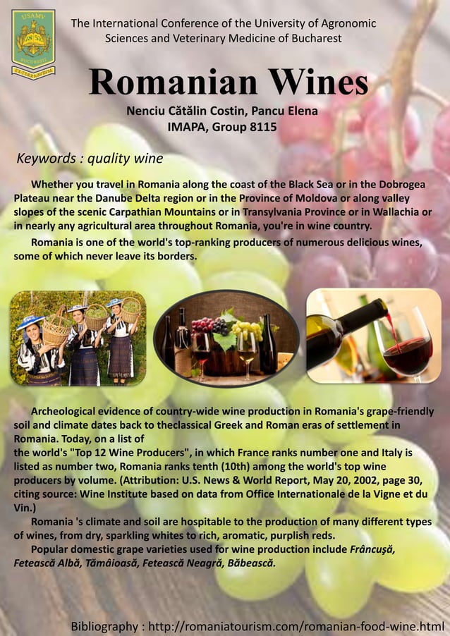Romanian wines | PDF