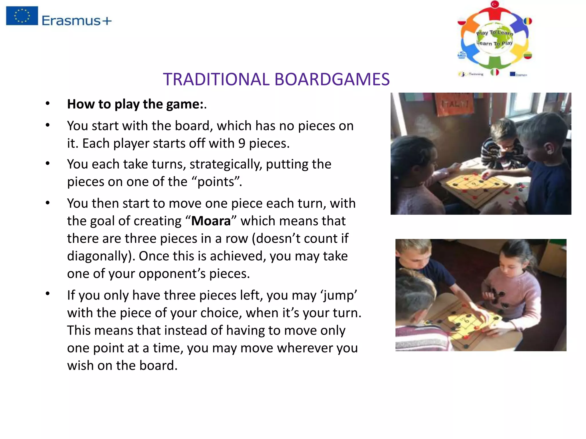Romanian Board Games | PPTX