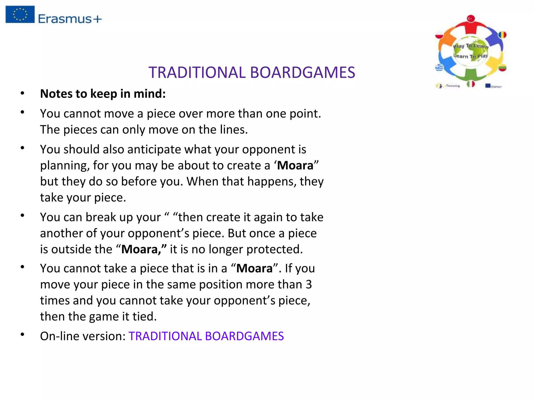 Romanian Board Games | PPTX