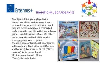 Romanian Board Games | PPTX