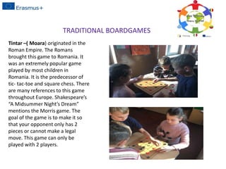 Romanian Board Games | PPTX