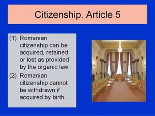 Romanian Constitution | PPT