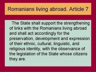 Romanian Constitution | PPT