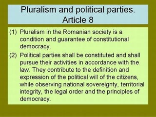 Romanian Constitution | PPT