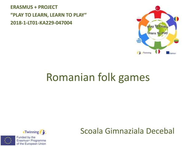 Romanian folk games | PPT