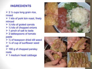 Romanian food days KA2 | PPT