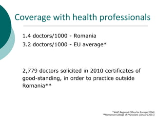 Romanian Health Care | PPTX