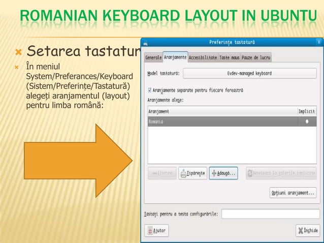 Romanian keyboard layout in ubuntu | PPTX