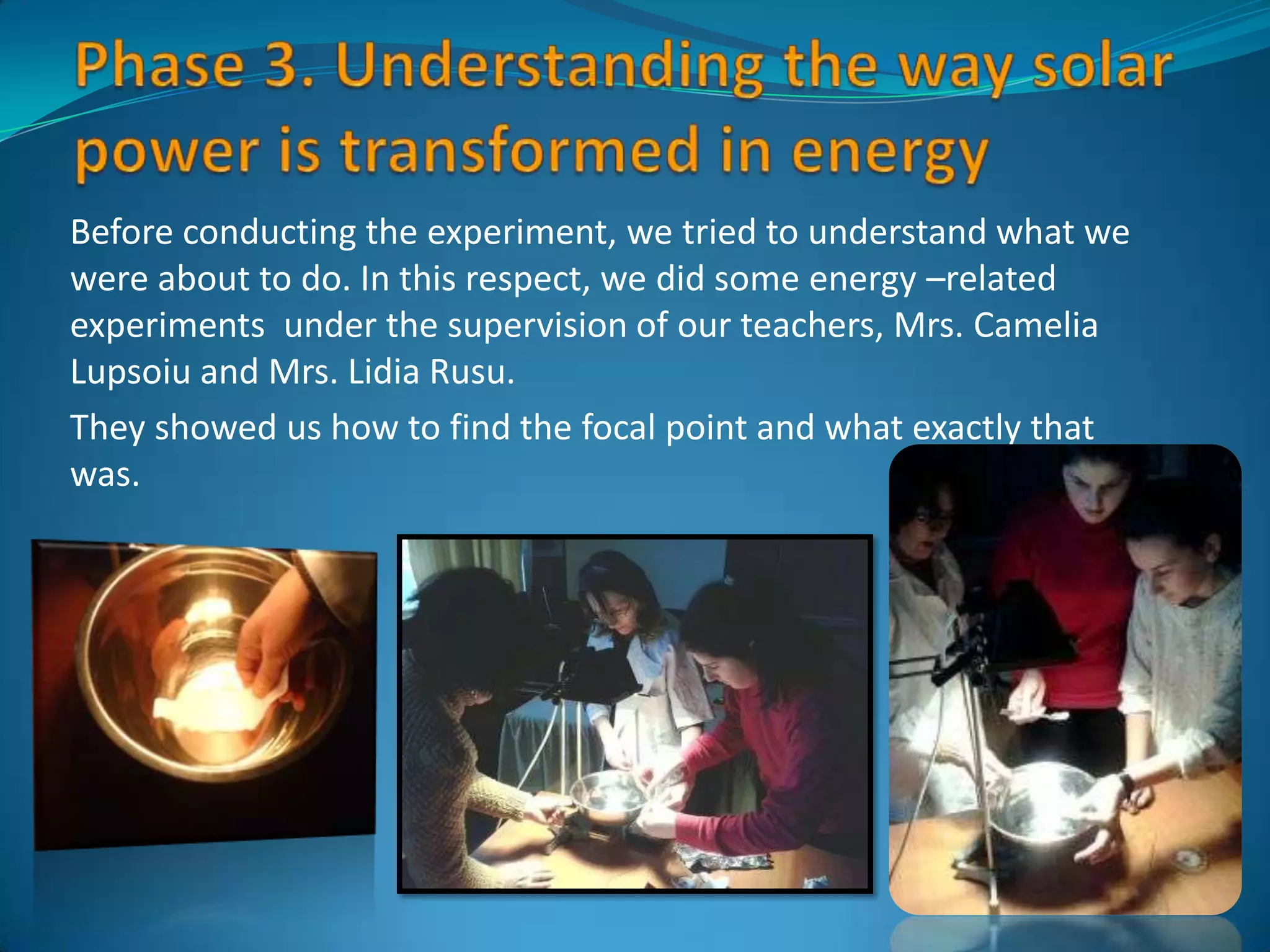 "How to make a solar cooker from recycled materials" - Romania | PPT